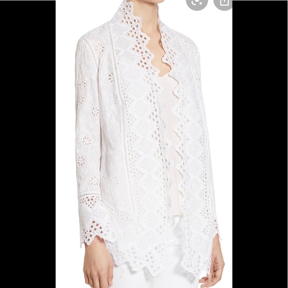 Polo Ralph Lauren | Jackets & Coats | Polo Ralph Lauren White Eyelet ...